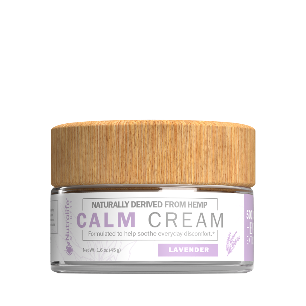 Calm Cream Hemp Extract 500mg - Nutralife Wellness